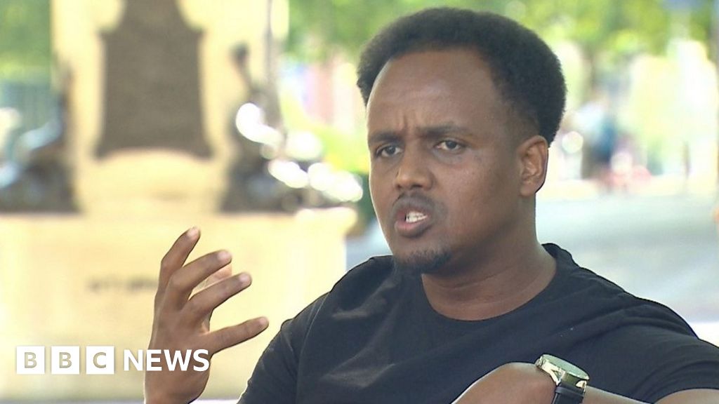 'I participated in the BLM to express my feelings' - BBC News