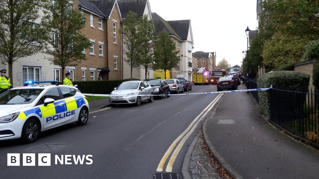 Two police officers in hospital after 'chemical hazard'
