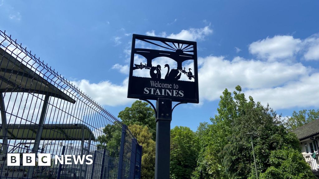 Election candidate reports 'attack' at Staines railway station.