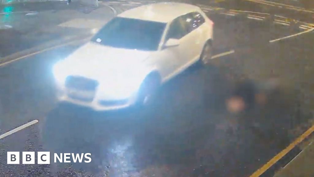 Keighley hit-and-run CCTV appeal after pedestrian injured - BBC News