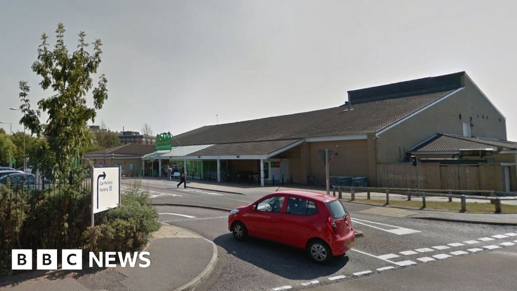 Harwich police detain man after Asda roof negotiations