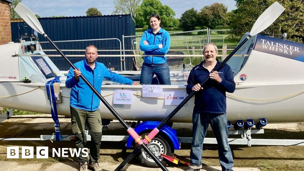 Oswestry family compete against each other in Atlantic rowing race ...