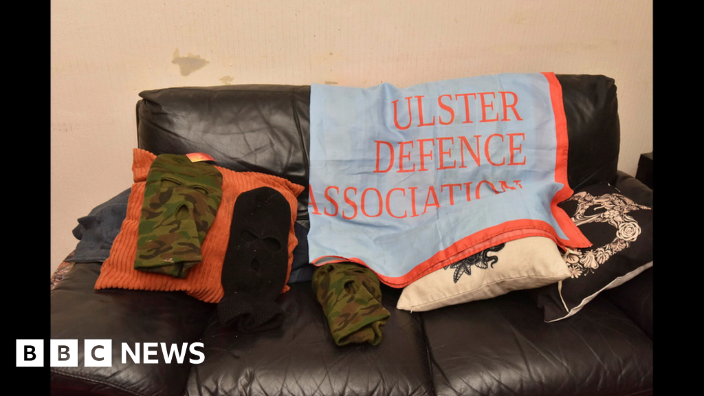 Man jailed after house was used as UDA weapons store - BBC News