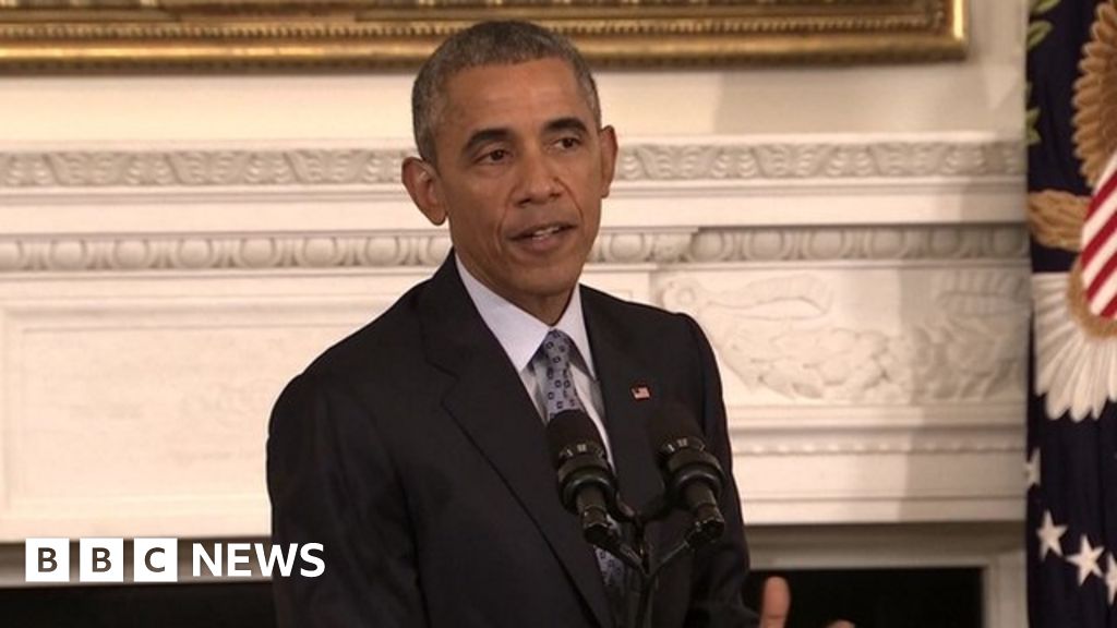 Barack Obama: 'Russia strikes in Syria strengthen IS' - BBC News