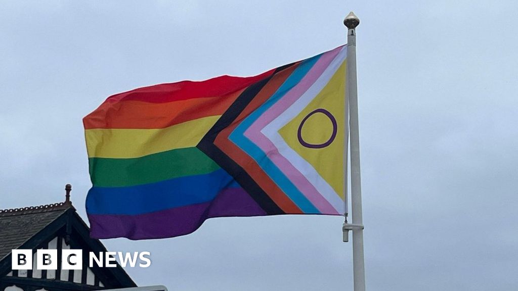 Borrowash Pride flag stolen after years of controversy - BBC News