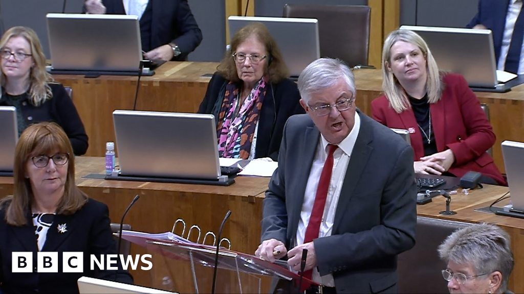 Drakeford: First minister's fury with Welsh Tory leader - BBC News