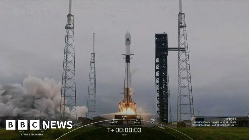 Hera spacecraft launches to investigate asteroid threats to Earth