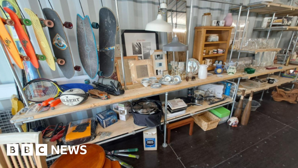 Reuse shops open at Cornwall's household recycling centres