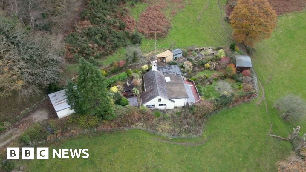 Daniel San Diego: Remote home where police arrested bomb suspect