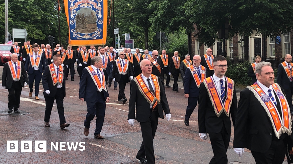Twelfth parades across Northern Ireland 'passed without incident' - BBC ...