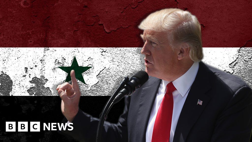 What is Trump's plan in Syria? - BBC News
