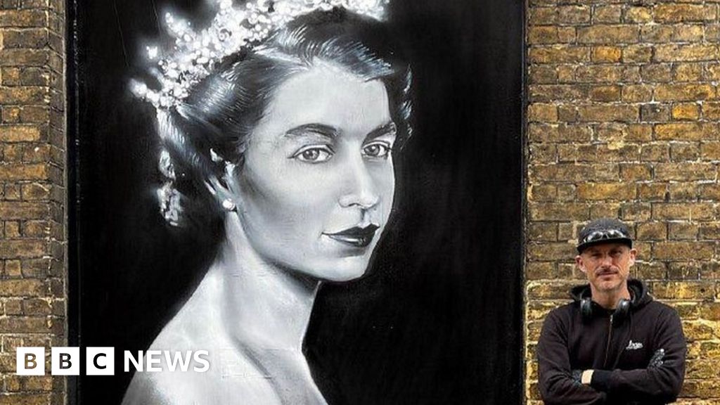 Queen Elizabeth II mural: 'I wanted to do something positive amid ...
