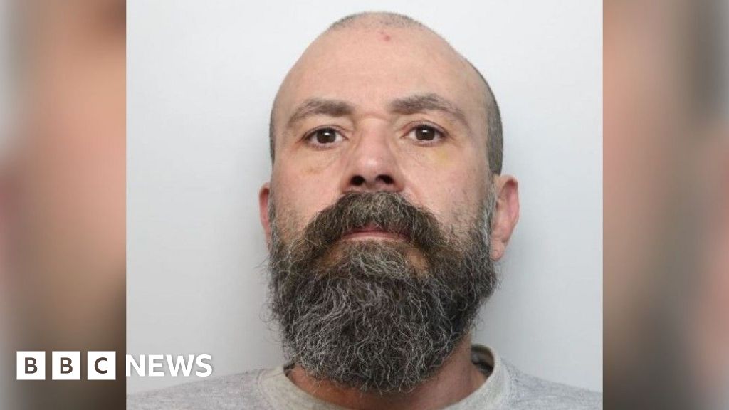 Corby man who ran outside naked with machete is jailed - BBC News