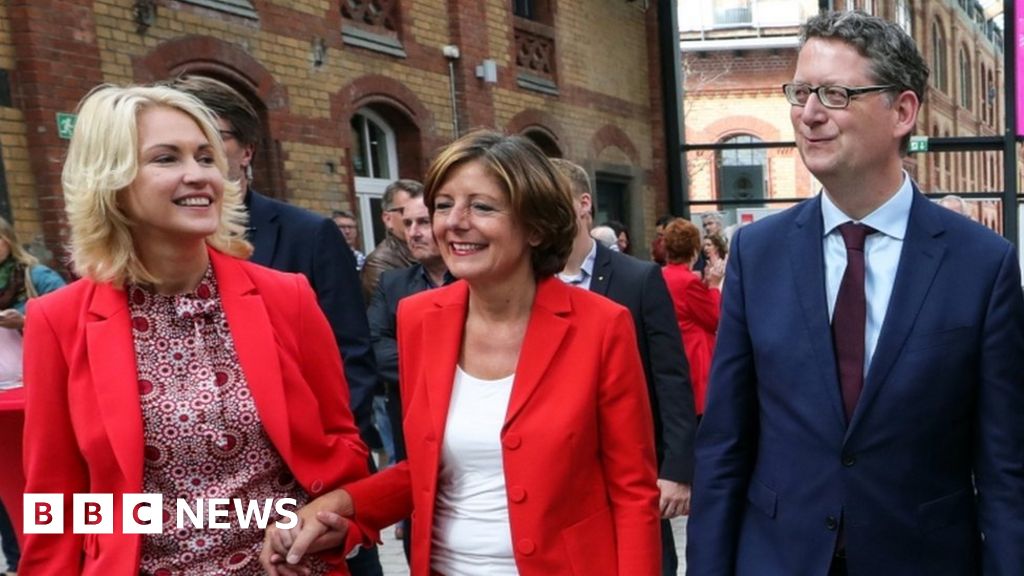 German SPD set for three interim leaders amid coalition crisis - BBC News