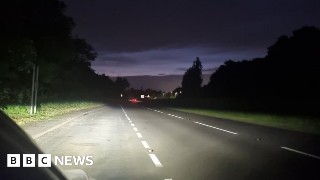 Patrols stepped up along 'racetrack' Blaby village bypass - BBC News