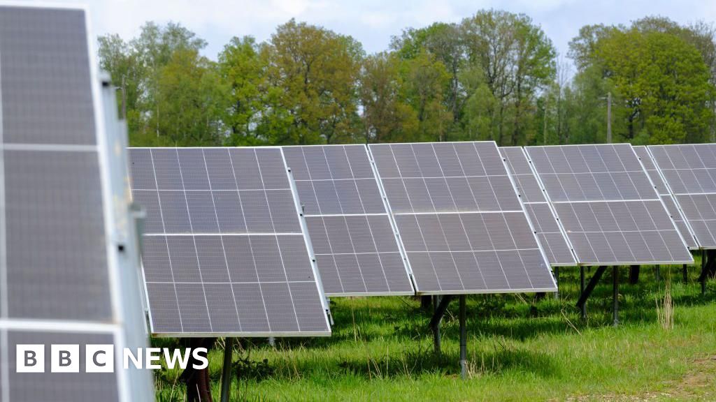 Enborne community-owned solar farm given green light - BBC News