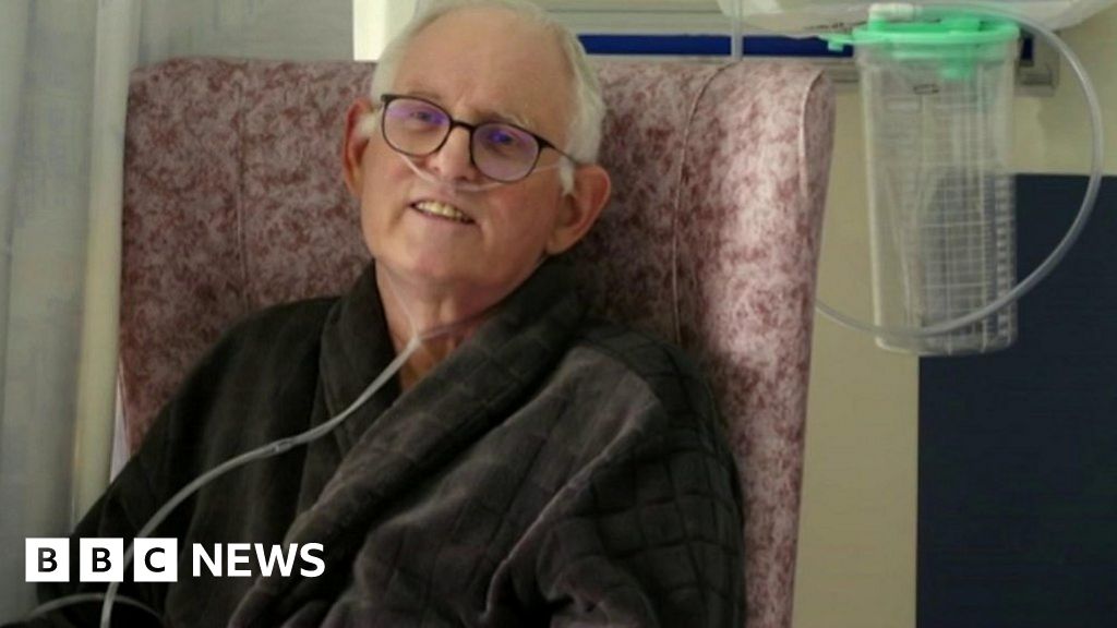 Covid: Man one of last to leave as Newcastle's RVI ward closes
