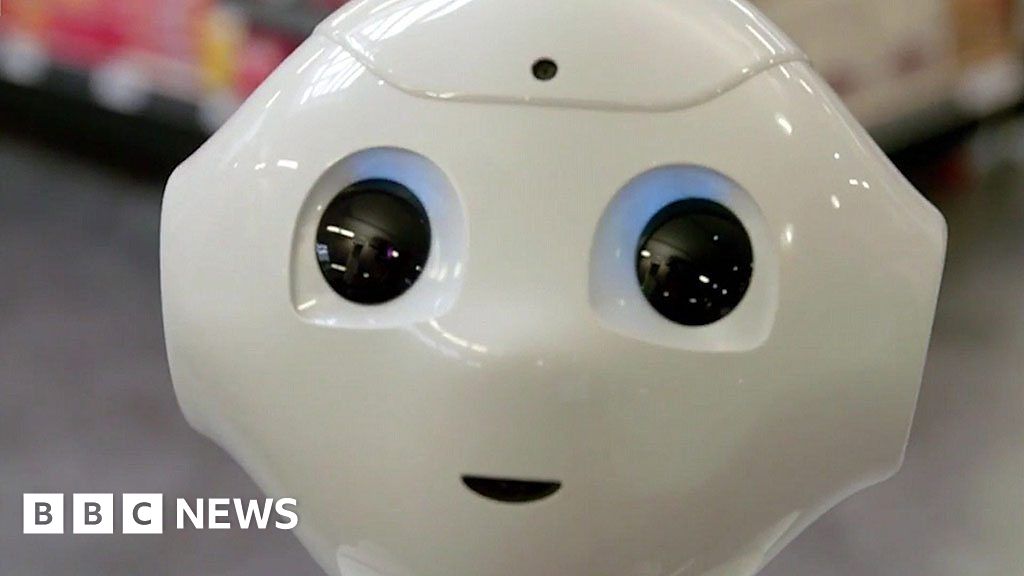 Robot shop assistant sacked and other tech news - BBC News