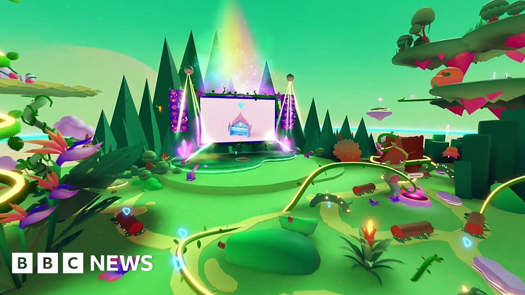 Spotify creates an island on Roblox and other tech news - BBC News