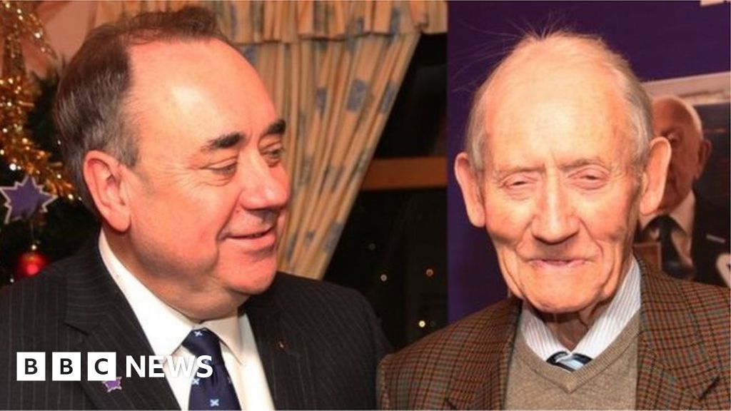 Former SNP leader Alex Salmond's father Robert dies aged 95