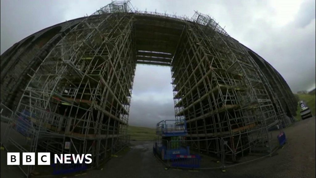 Ribblehead viaduct: Major restoration scheme completed - BBC News