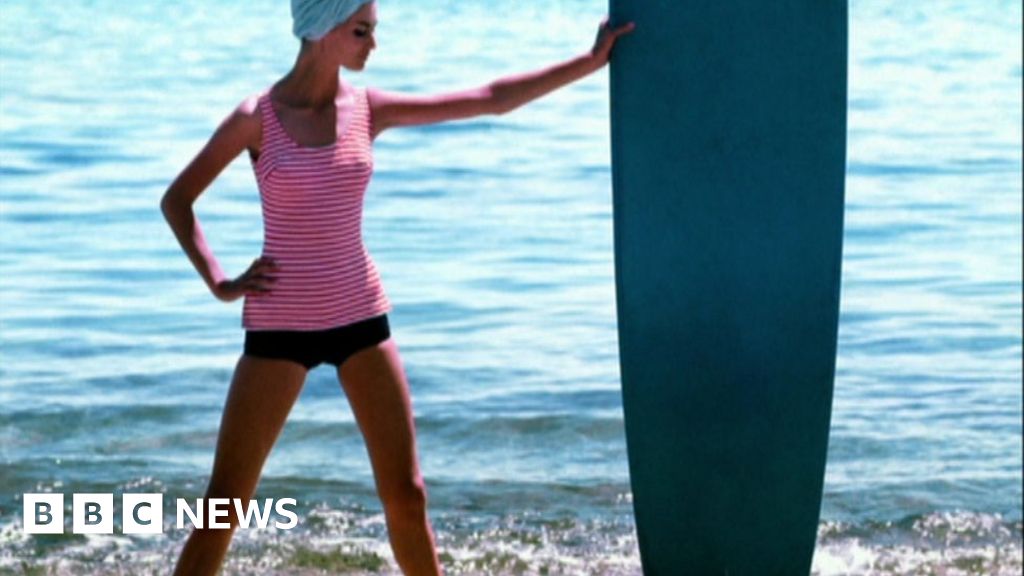 The evolution of surfing in pictures - BBC News
