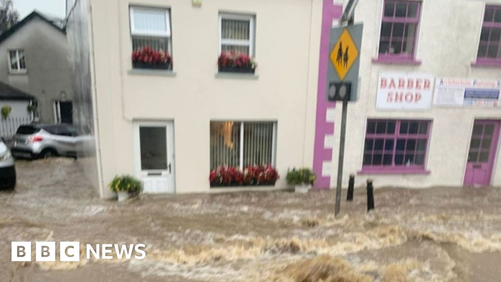 Flooding in Counties Tyrone and Donegal after night of heavy rain ...
