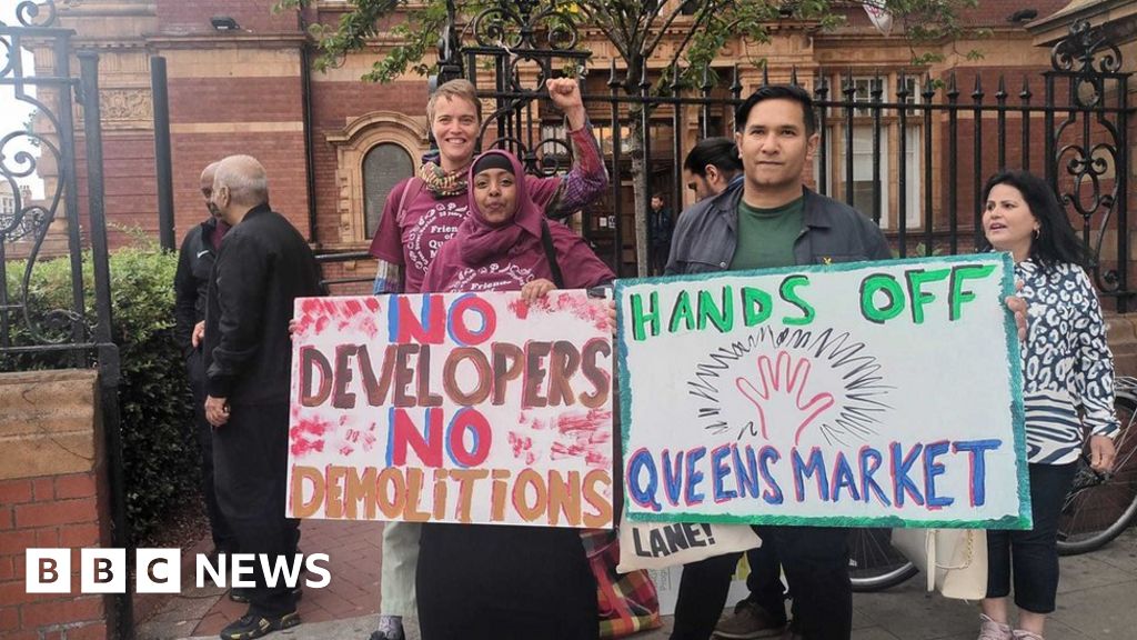 Newham: Community battles to save east London's Queen's Market