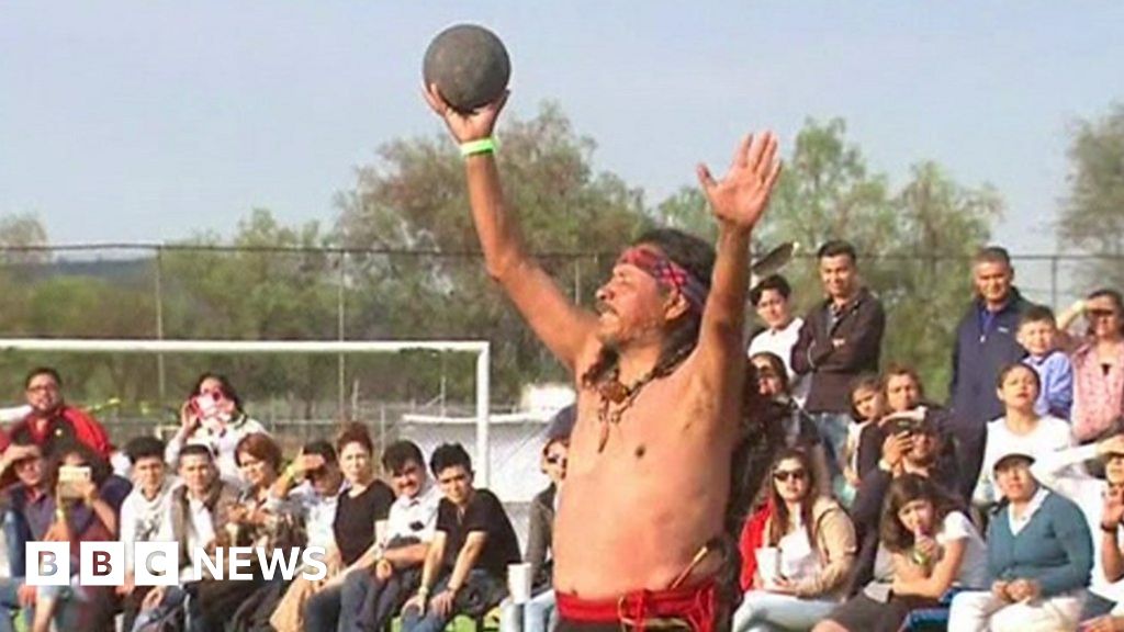 Ancient ball game gets a replay - BBC News