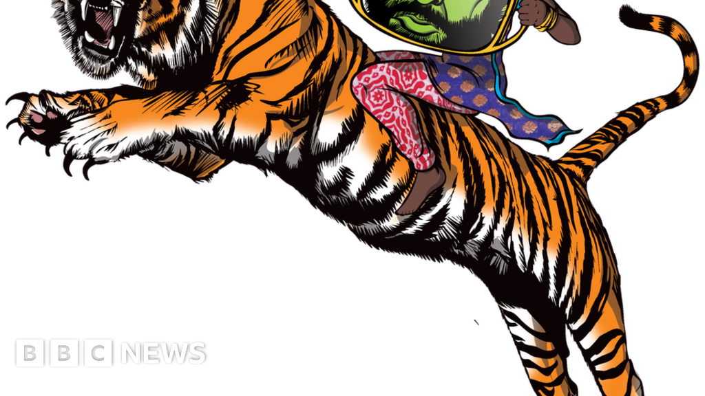 India's raped comic 'super hero' returns to fight acid attacks - BBC News