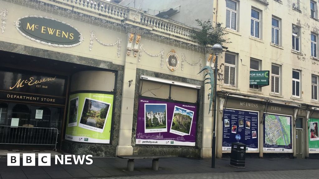 New lease of life for former McEwens of Perth department store - BBC News