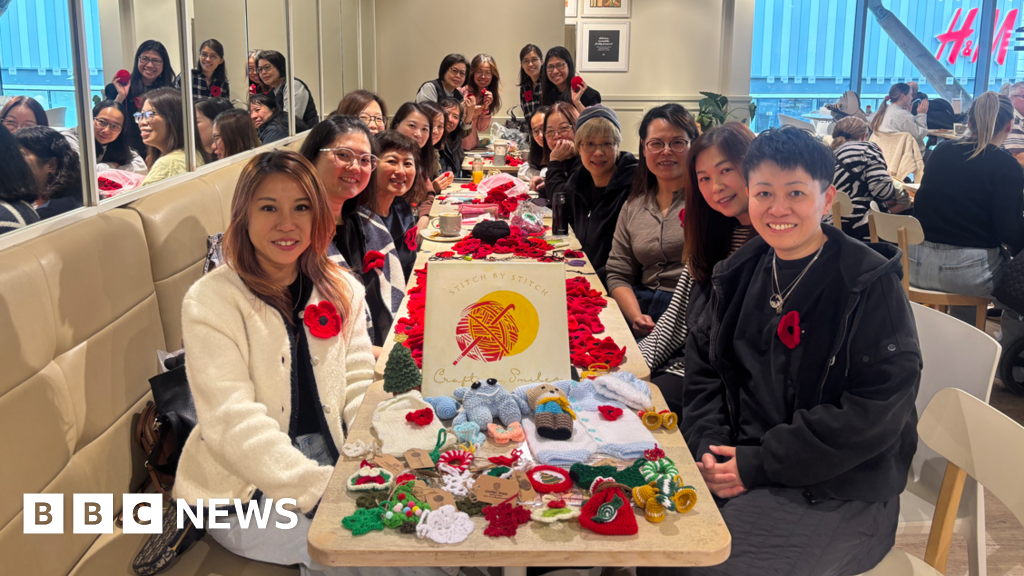 Hong Konger Bracknell crafting group gives 'connections and hope'