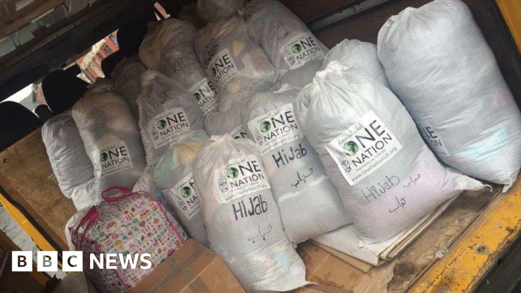Hijab charity appeal aims to help Syrian women - BBC News