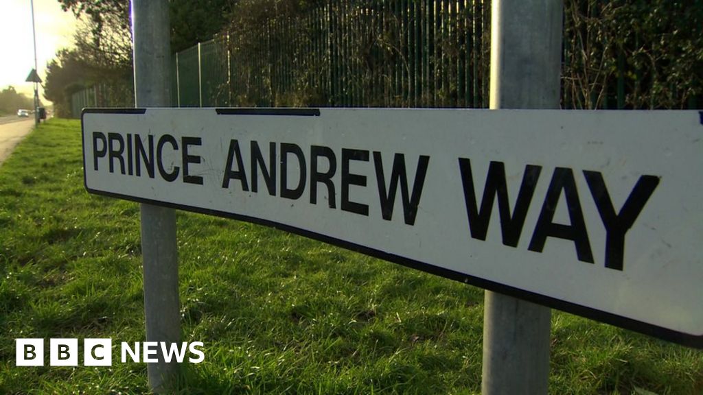 Prince Andrew Way in Carrickfergus may be renamed - BBC News
