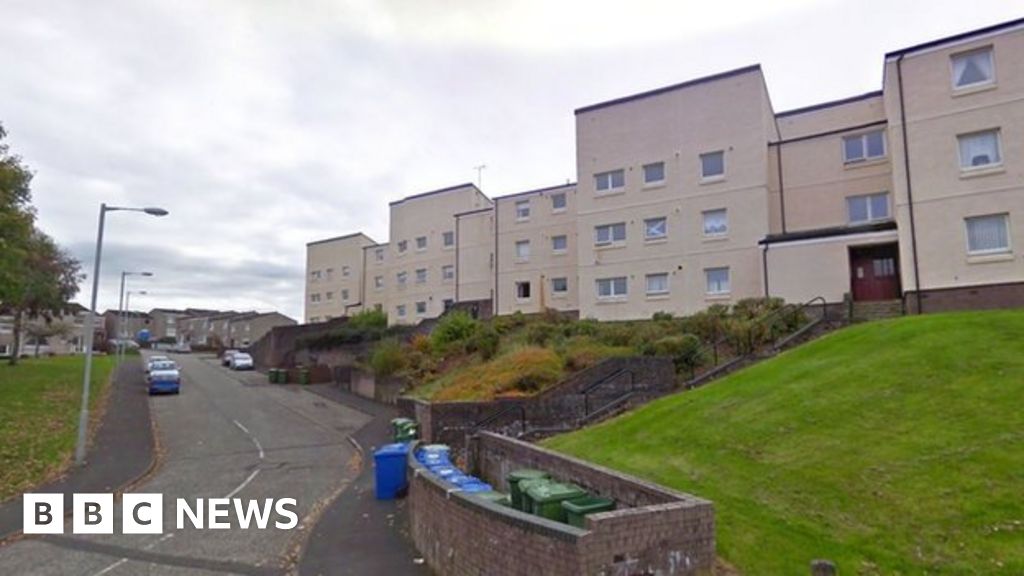 Six arrested as police injured in Falkirk disturbance - BBC News