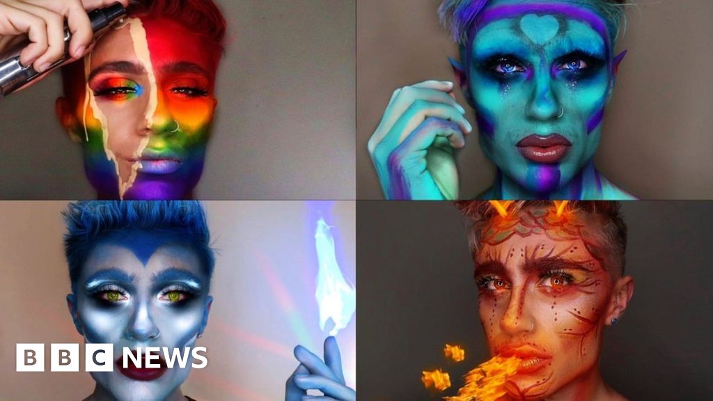 Southampton make-up artist says his work changed his life - BBC News