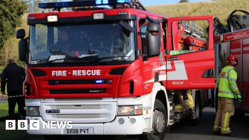 Fire response times under fresh focus in Shropshire - BBC News