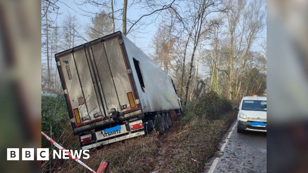 A358 traffic: Delays as lorry fire closes key routes