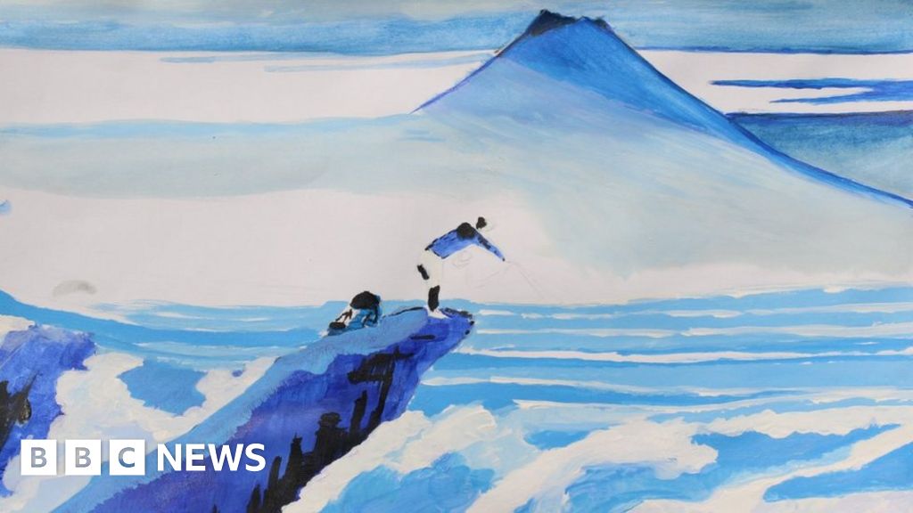 'Take my brain out': The artists awakened by brain injuries - BBC News