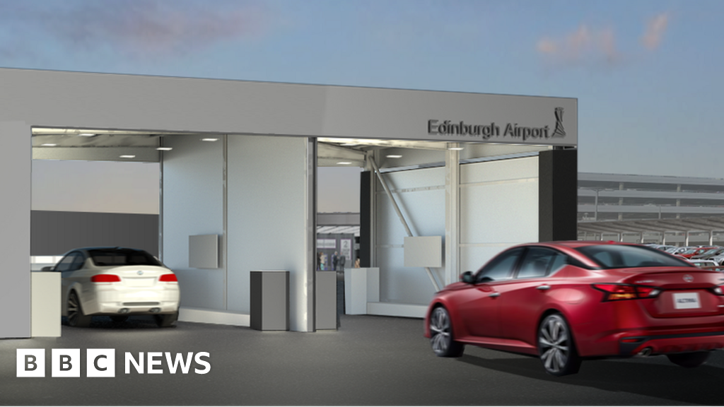 Digital valet parking plan for Edinburgh airport - BBC News