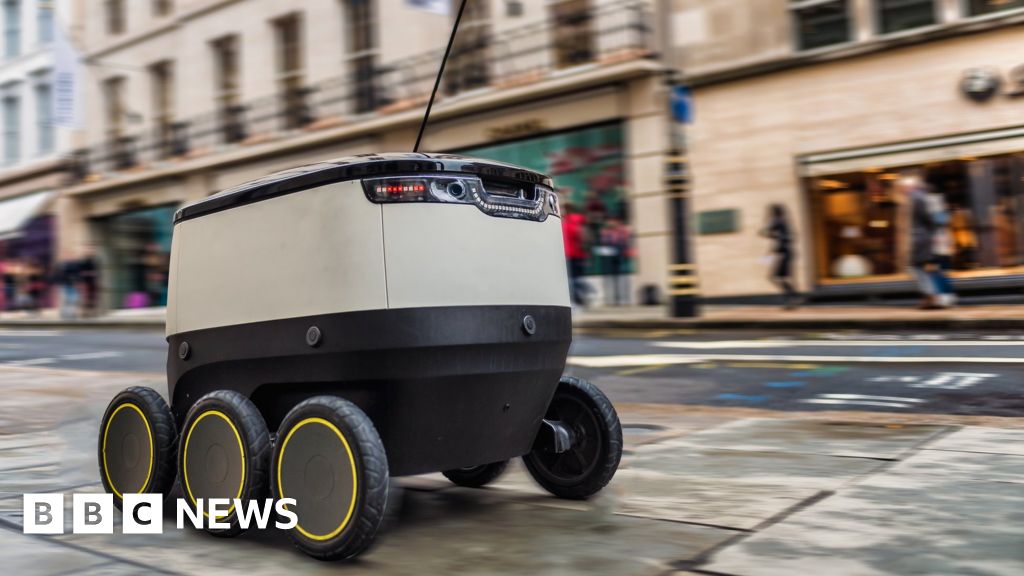Hermes begins trial using self-driving robots in London - BBC News