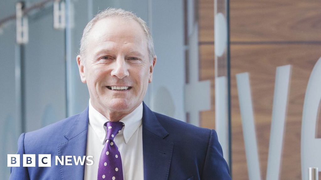 The millionaire boss who admits he had a lot of luck - BBC News