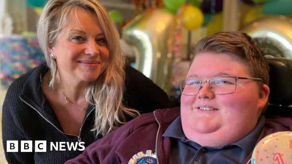 Muscular dystrophy: Bartestree mum pays tribute to courageous son - BBC ...