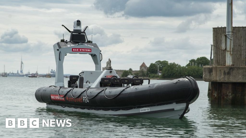 Royal Navy's first crewless boat ready for testing