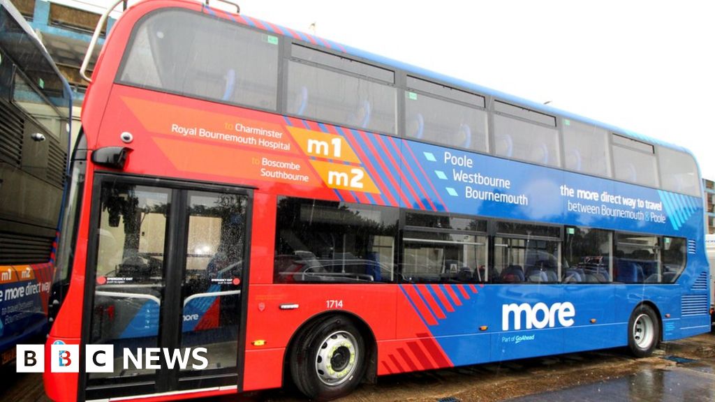 Bournemouth bus company welcomes new fleet of 28 buses - BBC News