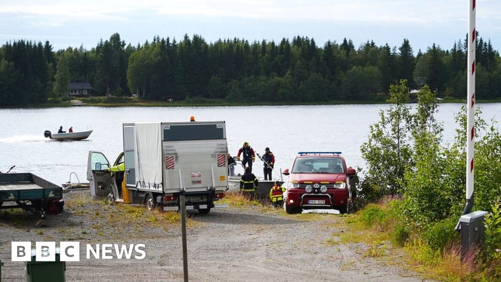 Skydiving plane crash kills nine in Sweden - BBC News