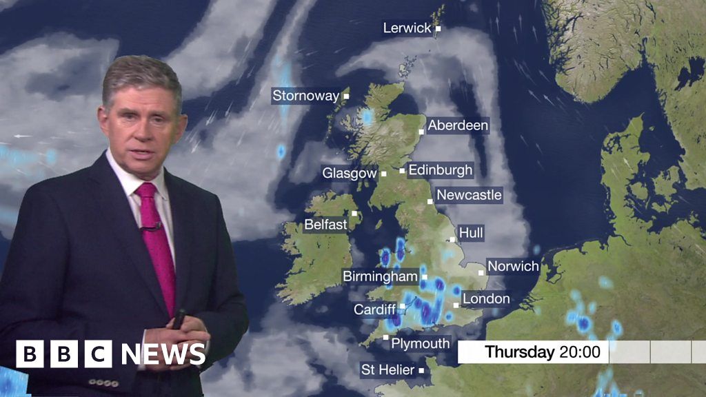 Weather forecast: Storms to hit southern England and Wales - BBC News