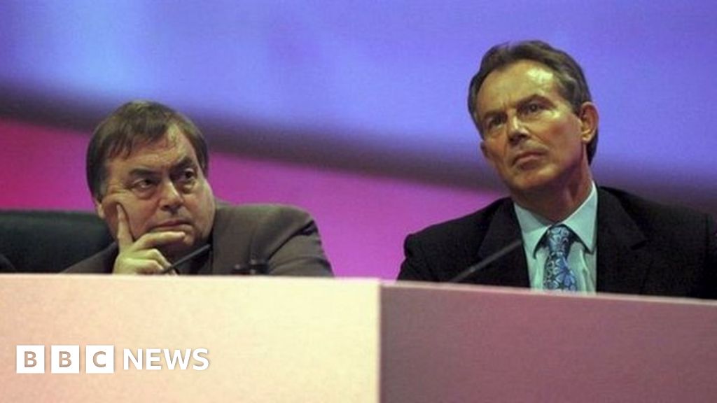 Lord Prescott tells Tony Blair to 'calm down' - BBC News