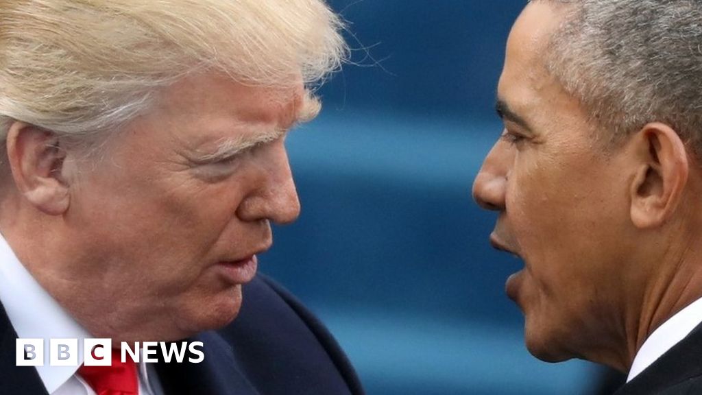 Trump wire-tapping claims 'simply false' - Obama spokesman - BBC News