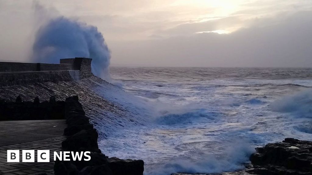 In pictures: Storm Eleanor
